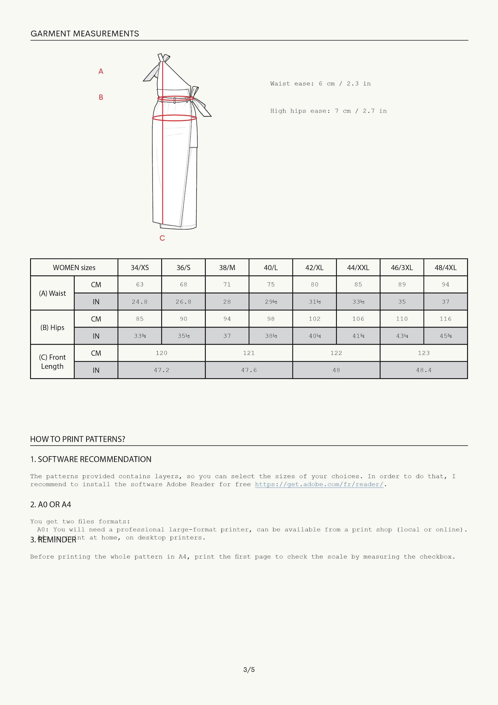 Apron Maxi Dress Torno Women's PDF Sewing Pattern - Etsy