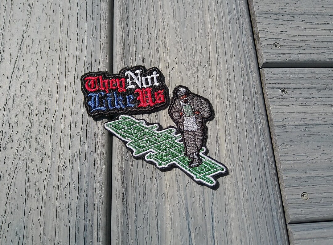 Artist Inspired "they Not Like Us" Iron on Patches - Etsy