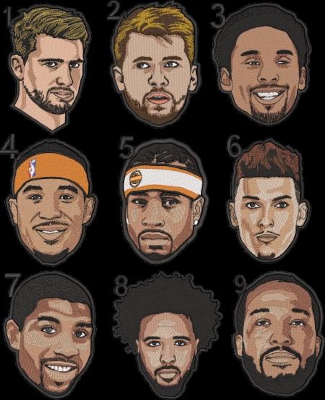 Art Detailed Player Iron-on Patch - Etsy