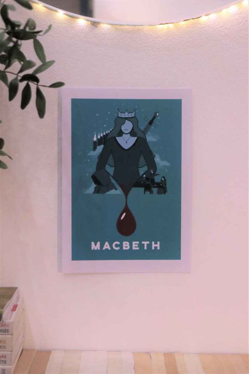 Macbeth Illustration Play - Etsy