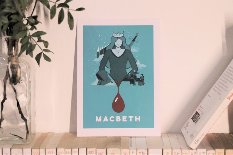 Macbeth Illustration Play - Etsy