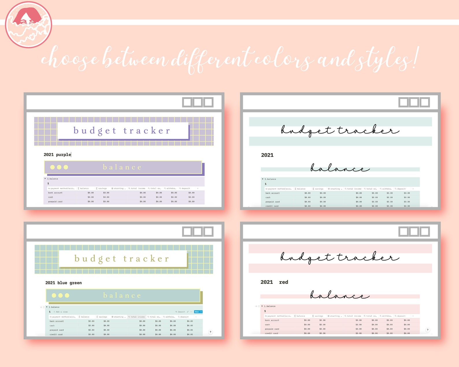 Notion Budget Tracker Template Free