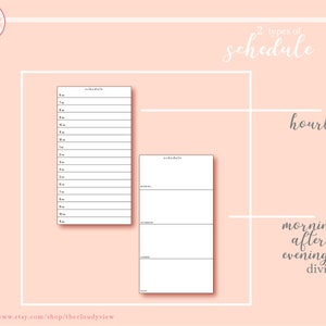 Undated Printable Planner | Daily| Weekly| Monthly| Planner Inserts ...