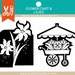 Flower Cart | Bouquet of Lilies | SVG | Digital Download | Cut File ...