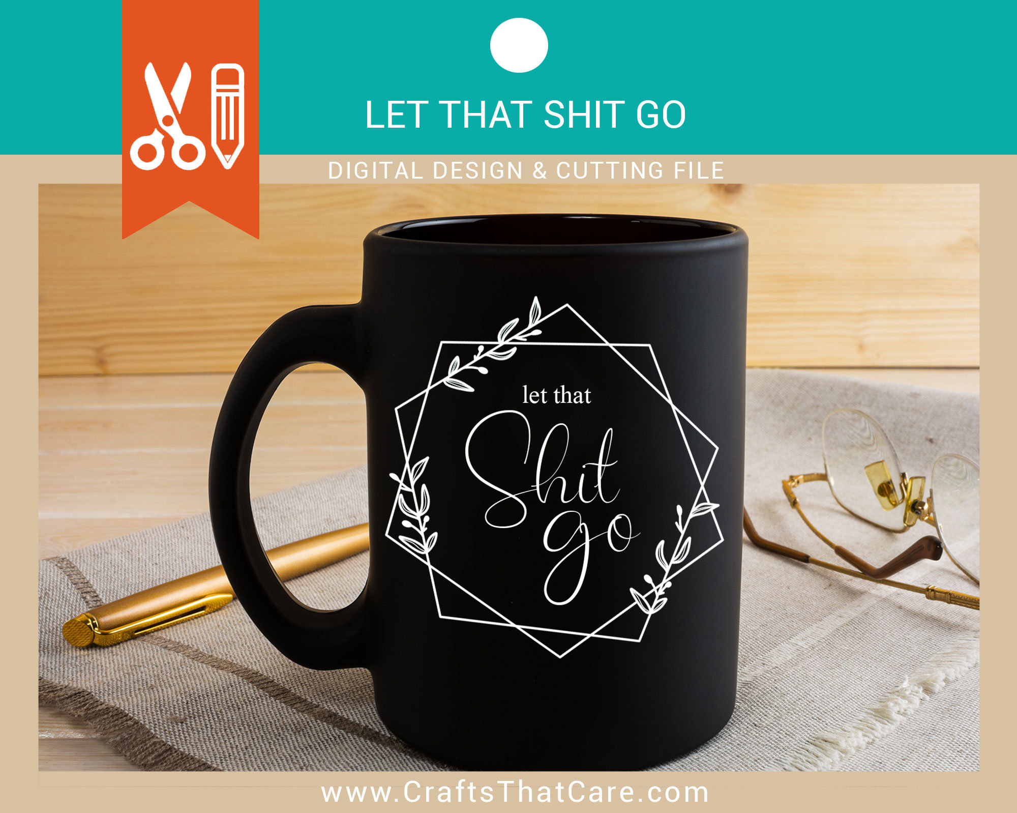 AFFIRMATIONS Let That Shit Go Svg Bathroom Svg Funny - Etsy