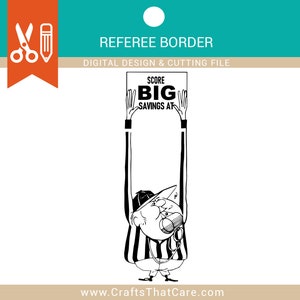 Referee | Referee Border Design | Referee Whistle | SVG | Digital ...