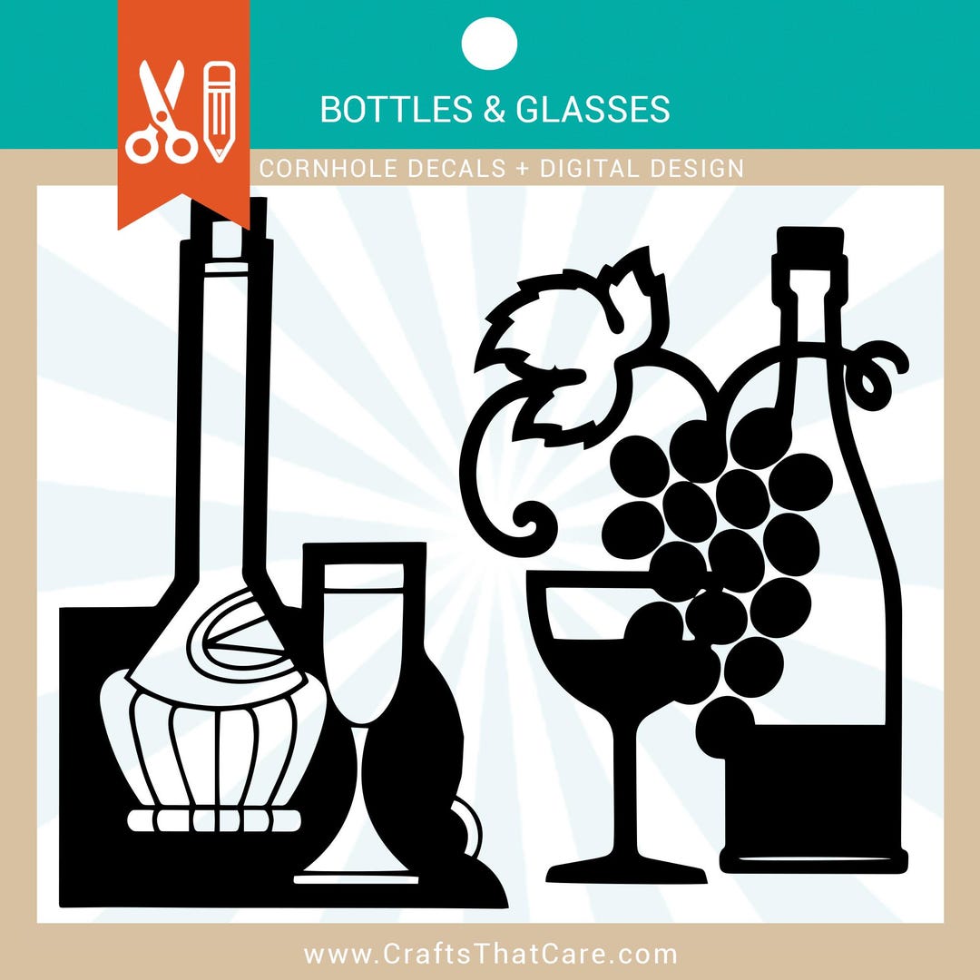 SPIRITS | Wine Decanter, Grapes, Wine Glass, Wine Bottle, Wine Svg ...