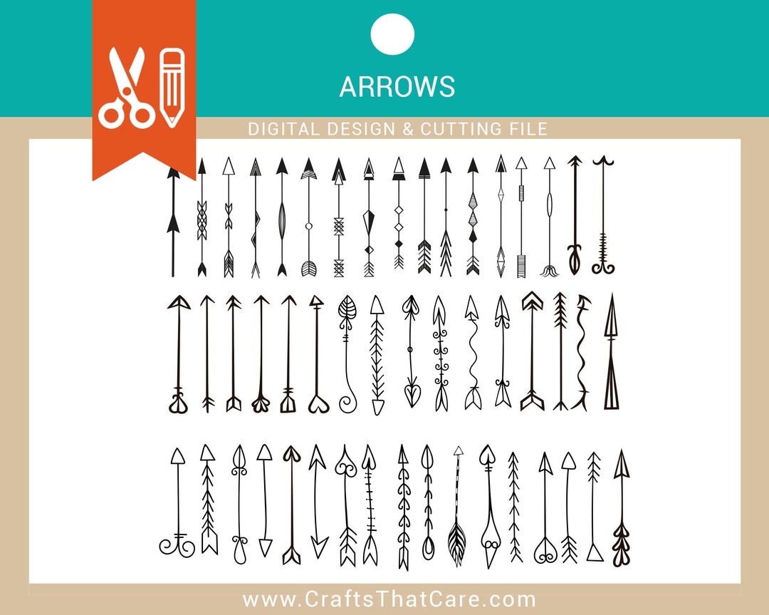 ARROWS | Arrows Svg, Arrows Png Bundle, Arrows and Quiver, Arrows for ...