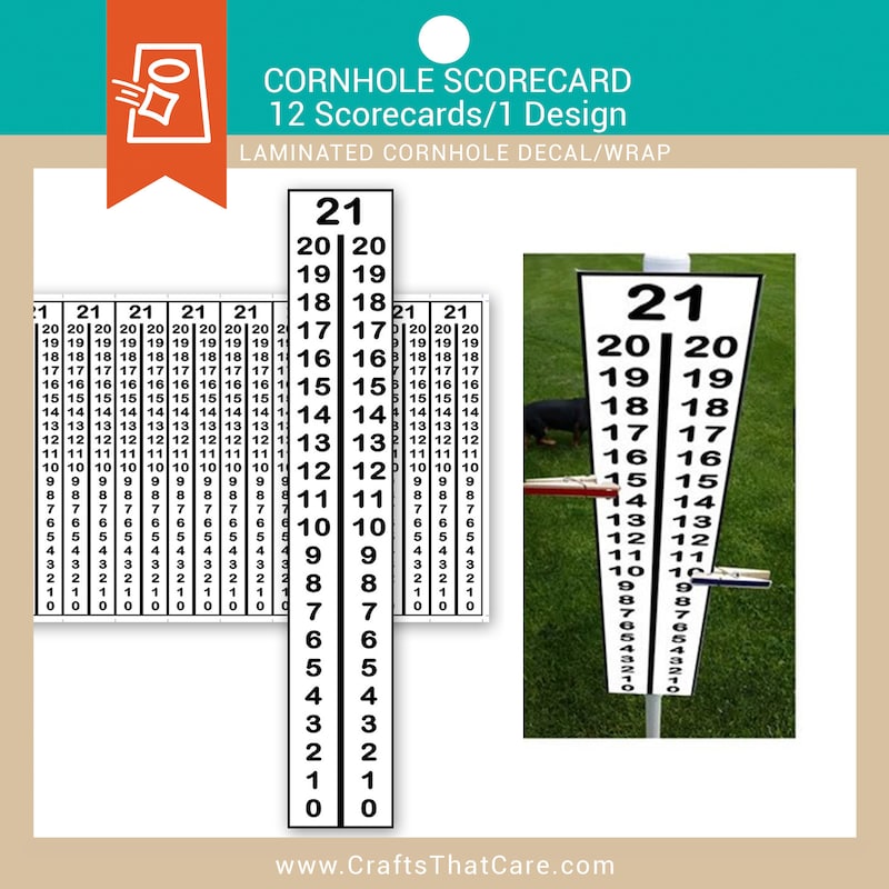 Cornhole Scoreboard - Etsy