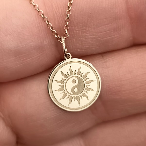 Ying Yang Pendant - Etsy