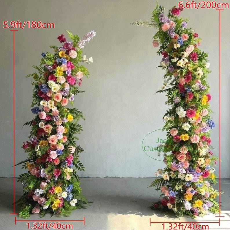Lavender Wedding Arch, Customizable Purple Floral Arrangement - Etsy