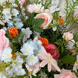 Spring Flower Runner Artificial Wedding Aisle Flower Outdoor Lawn ...