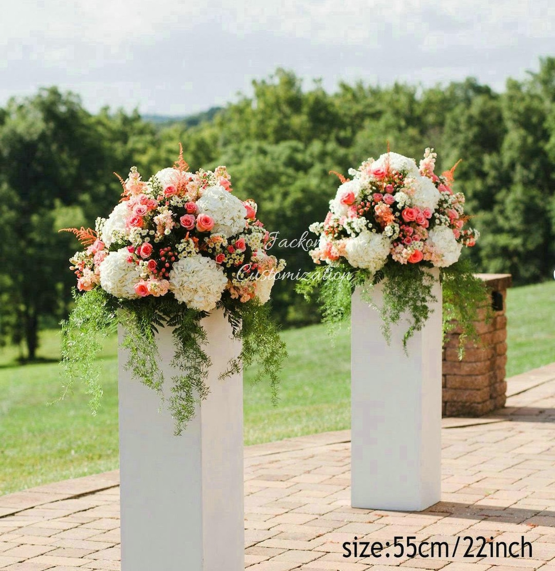 Hydrangea Wildflower Wedding Centerpiece, Altar Decor, Flower Ball - Etsy