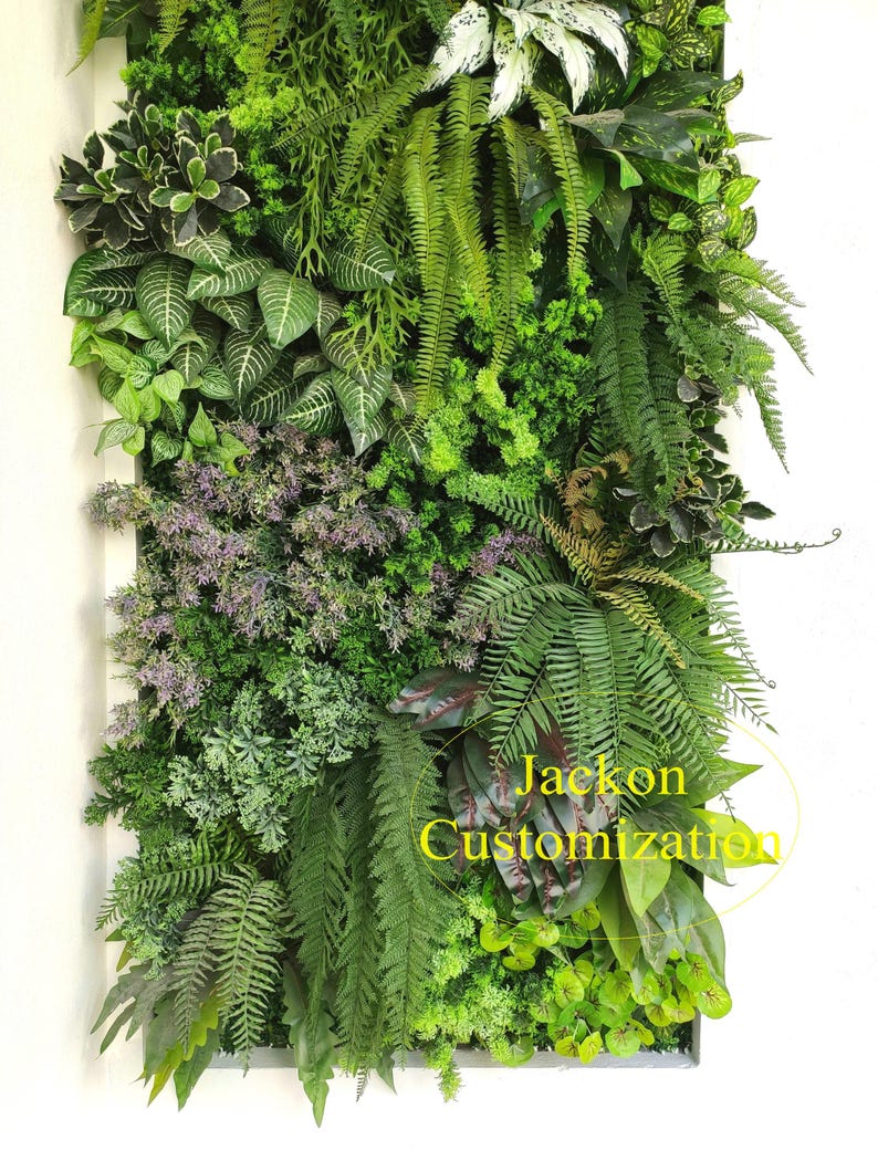 Artificial Greenery Ceiling Panels | Customizable Hanging Foliage ...