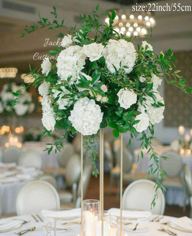 Blush Centerpiece,artificial Floral Arrangement,wedding Table Decor ...