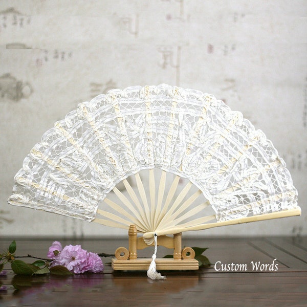 Lace Fan - Etsy