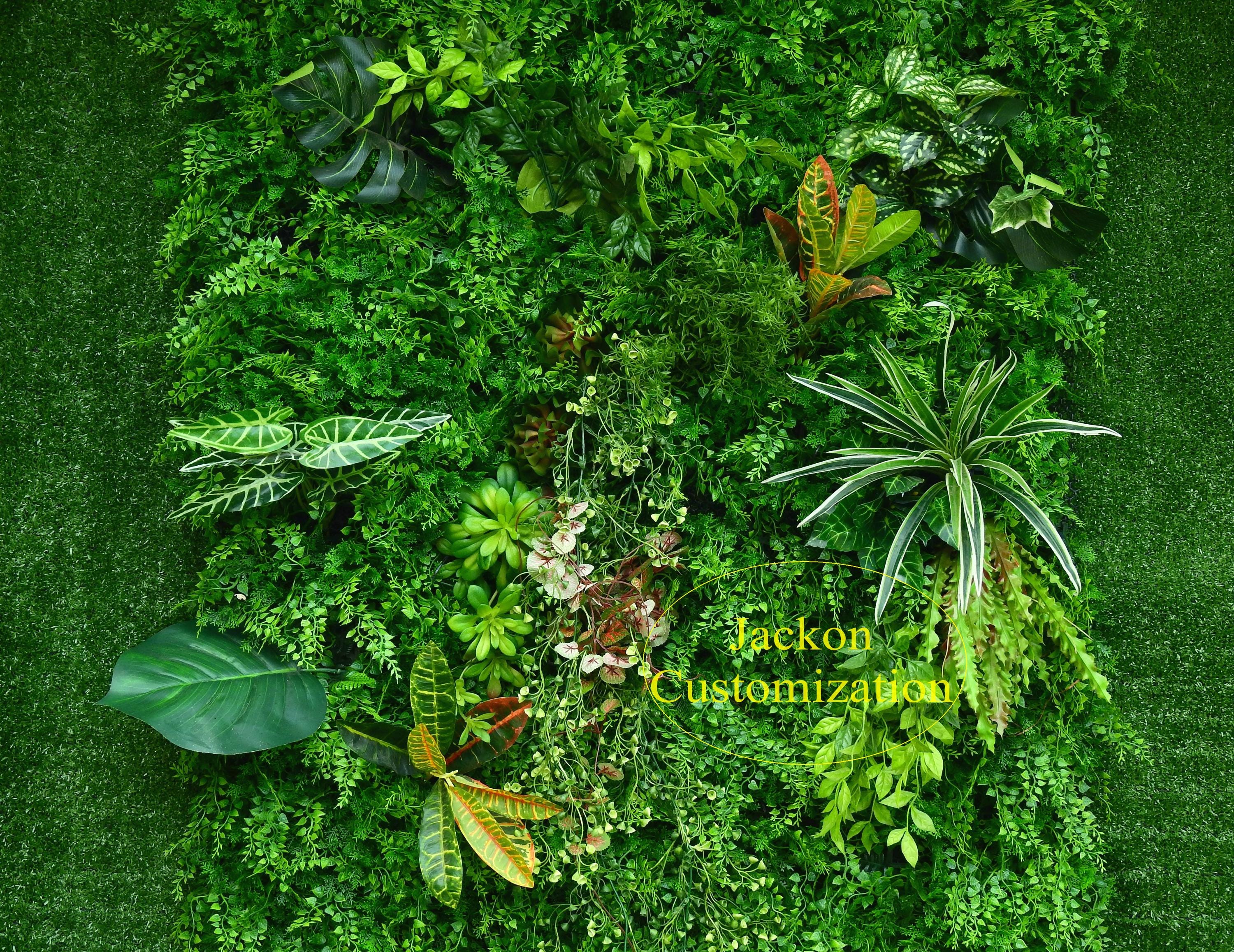 Artificial Greenery Ceiling Panels | Customizable Hanging Foliage ...