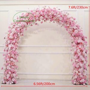 Outdoor Wedding Backdrop Arch Decor, Purple Flowers, Orchid Flower ...