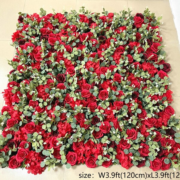 Fake Flower Wall - Etsy