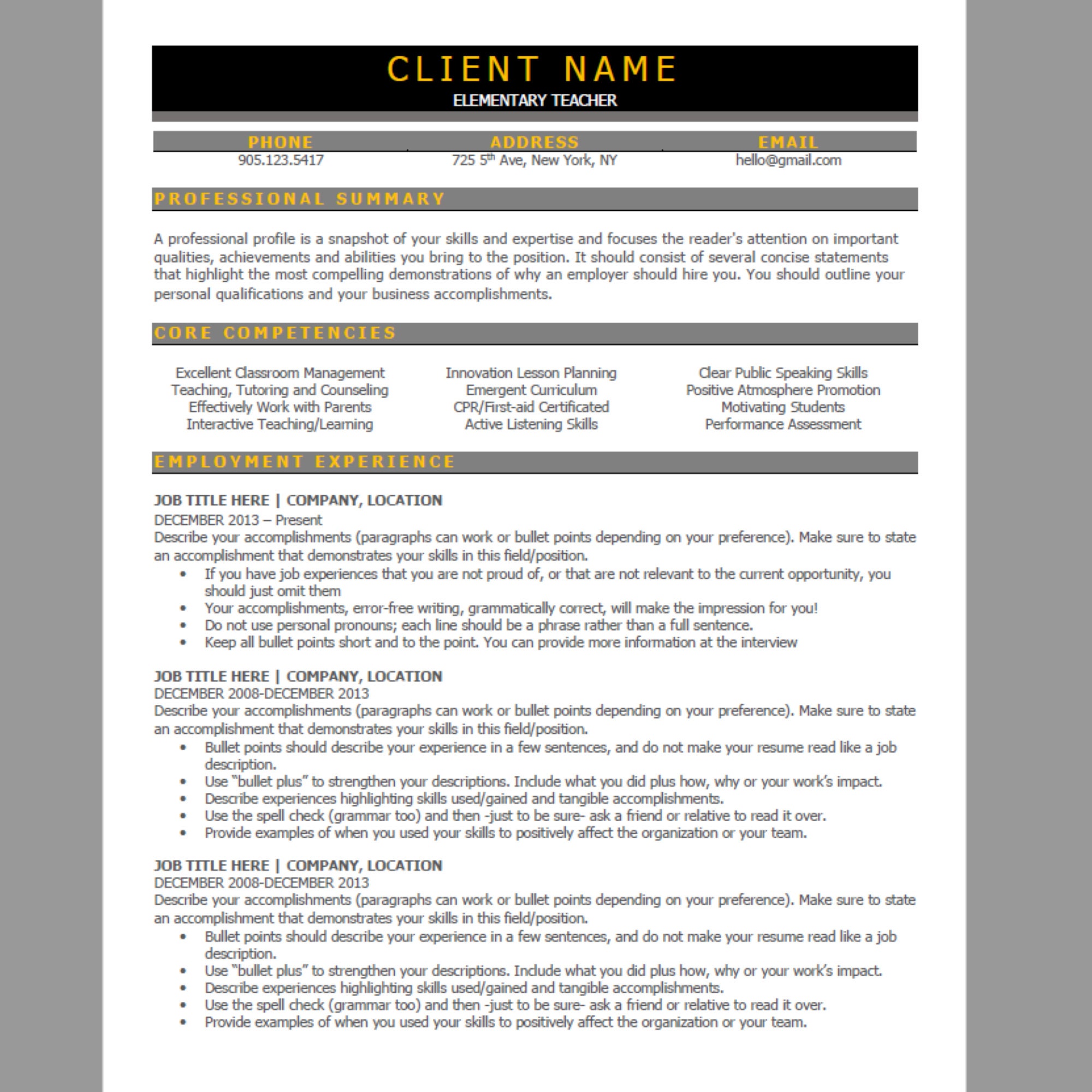 The Techy Toolkit - Resume Services, CV Writing, Resume & Cover Letter ...