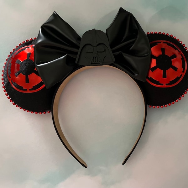 Darth Vader Mickey Mouse Ears - Etsy