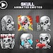 8 X Skull Reaper Twitch Emotes Reaper Twitch (Download Now) - Etsy