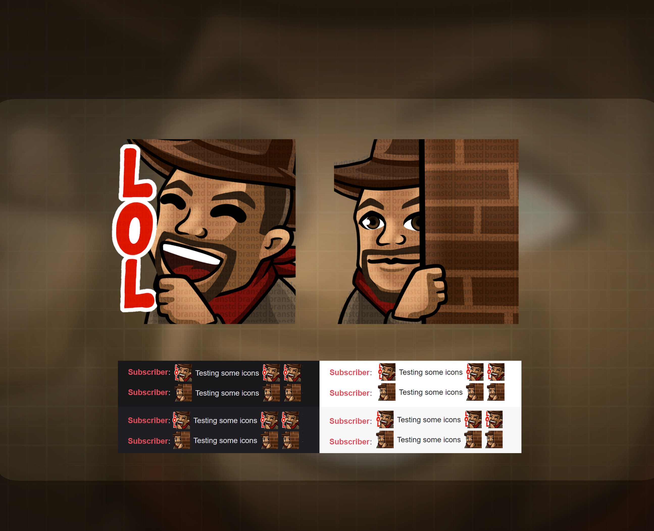 Cowboy Twitch Emotes: Wild West Streamer Emotes (digital Download) - Etsy