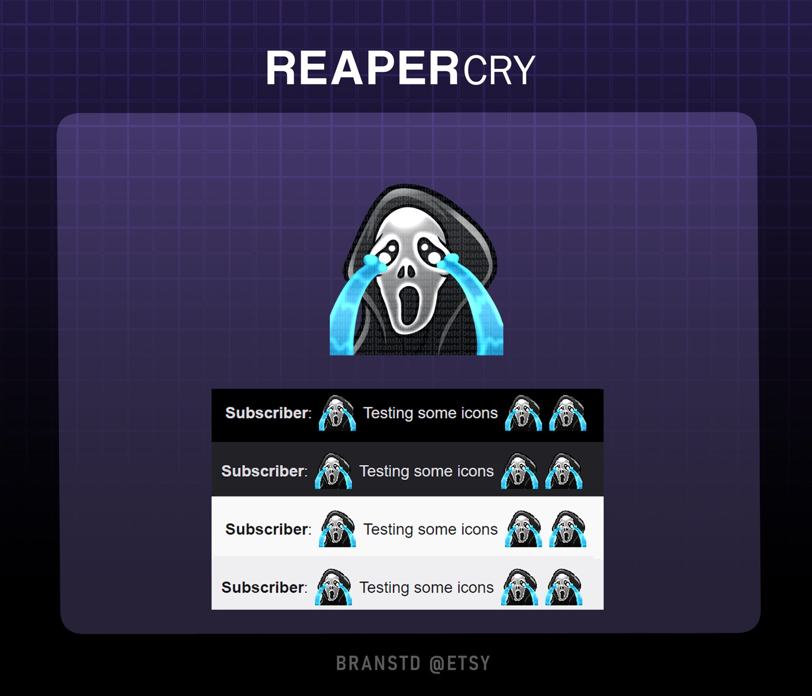 6x Halloween Twitch Emotes Horror Twitch Emotes - Etsy