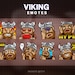 8x Viking Twitch Emotes Viking Twitch Emotes Warrior Twitch Emotes - Etsy
