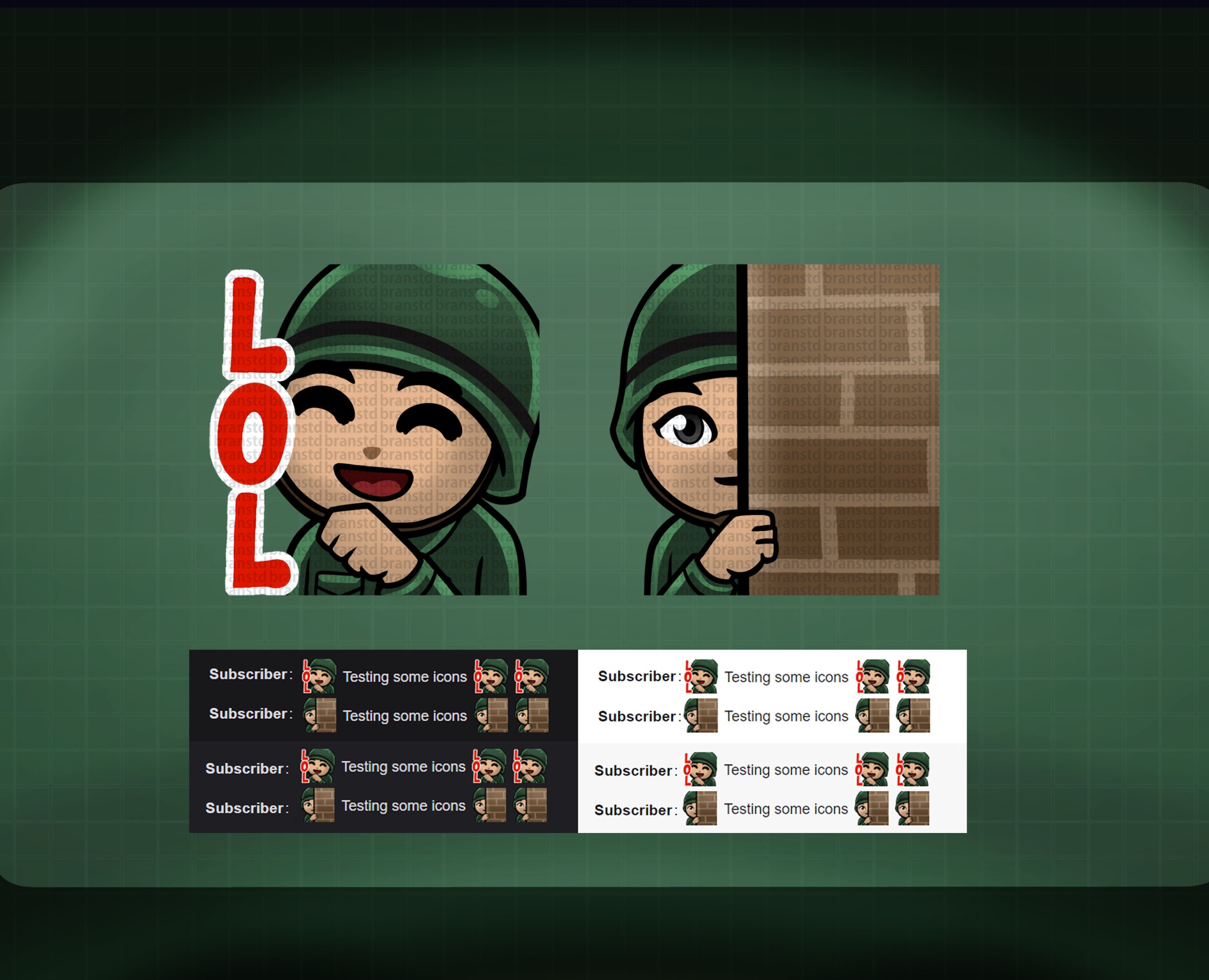 8 X Soldier Twitch Emotes Army Twitch Emotes - Etsy