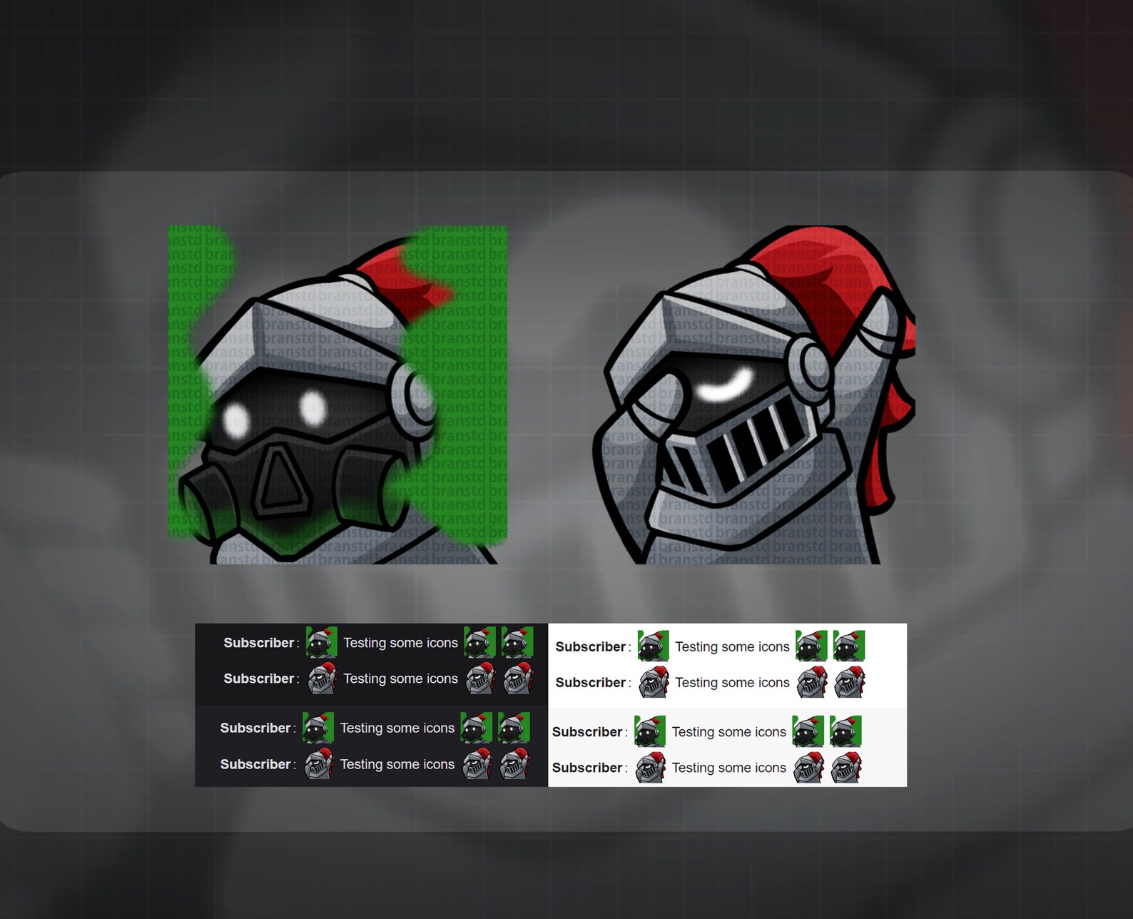 Knight Twitch Emotes: Crusader Warrior Stream Emotes (digital Download ...