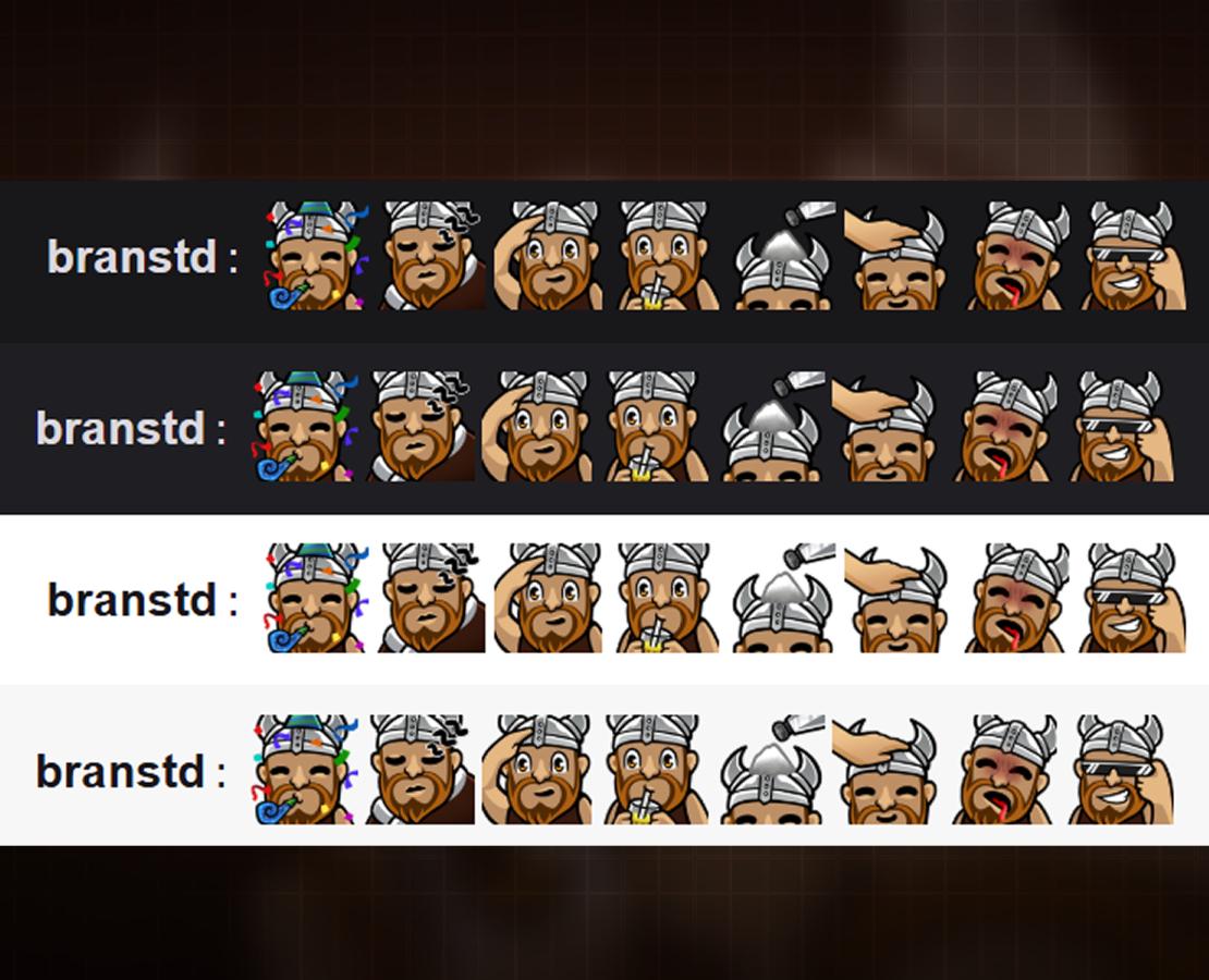 Twitch Emotes Mega Pack - Viking Emotes - Etsy