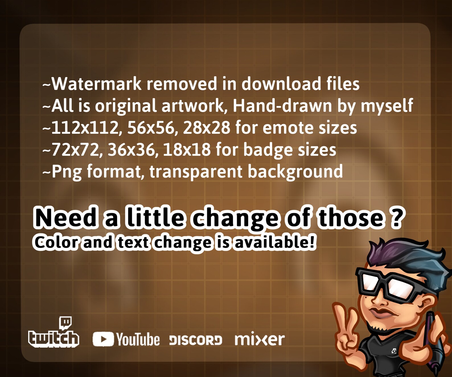 8 X Kangaroo Twitch Emotes Kangaroo Twitch Emotes Kangaroo - Etsy