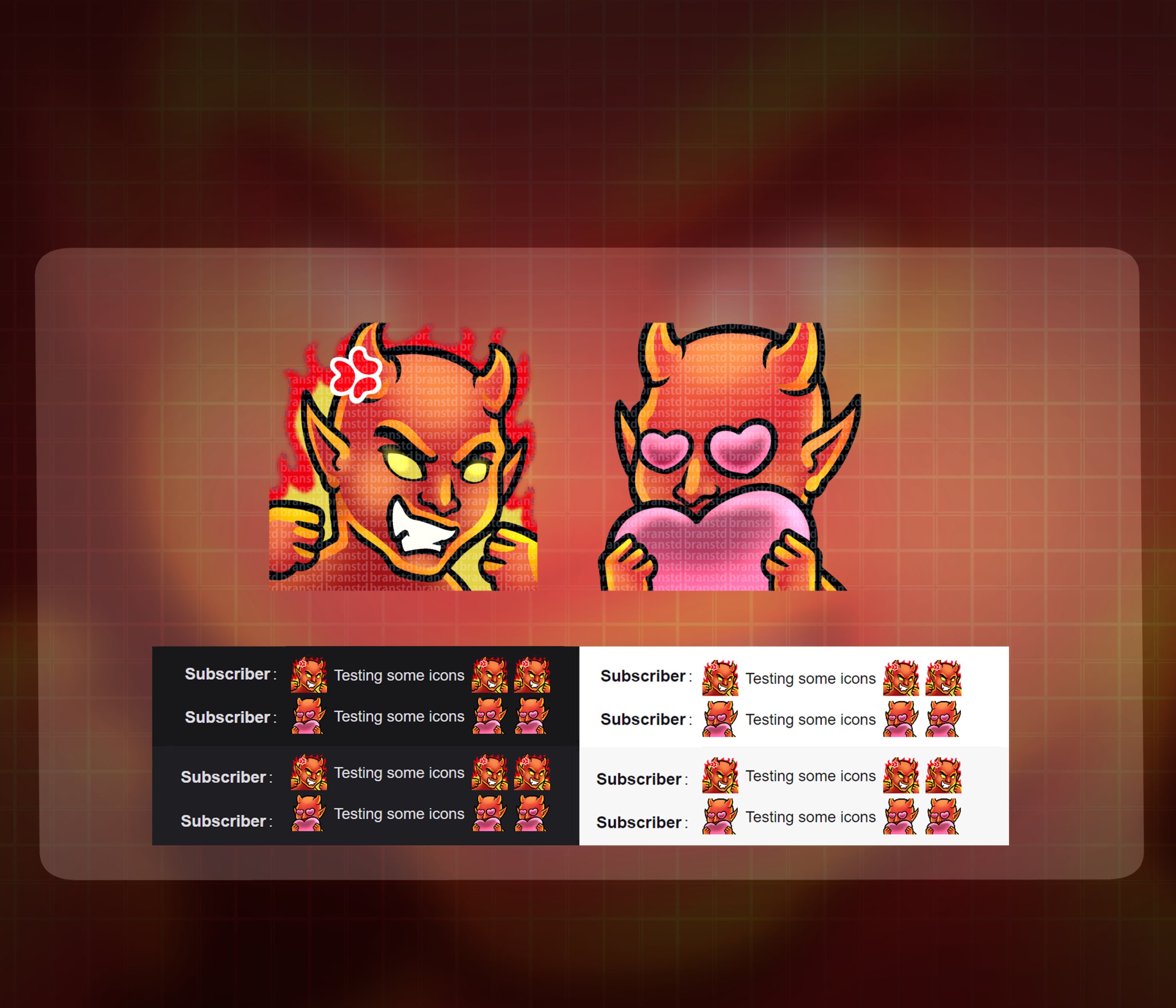 8x Devil Twitch Emotes Devil Twitch Emotes Devil Twitch Emotes - Etsy