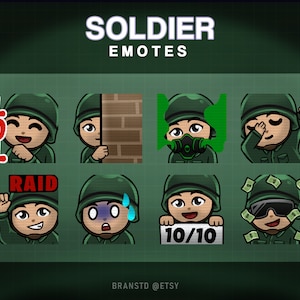 6x Bull Emotes Buffalo Emotes Twitch Emotes - Etsy