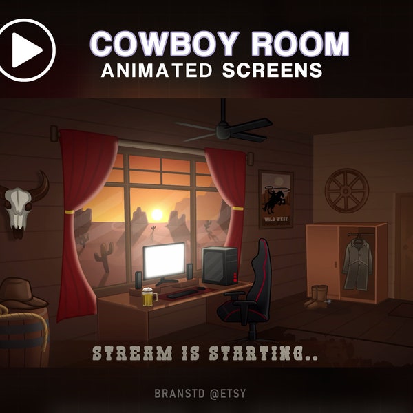 Cowboy Room - Etsy