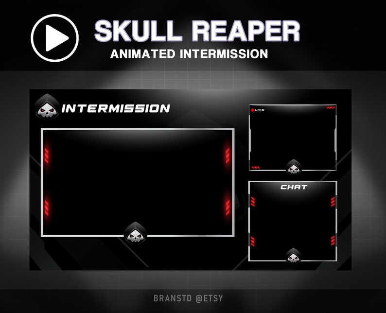 Skull Reaper Stream Pack - Stream Package - Skull Reaper Screens ...