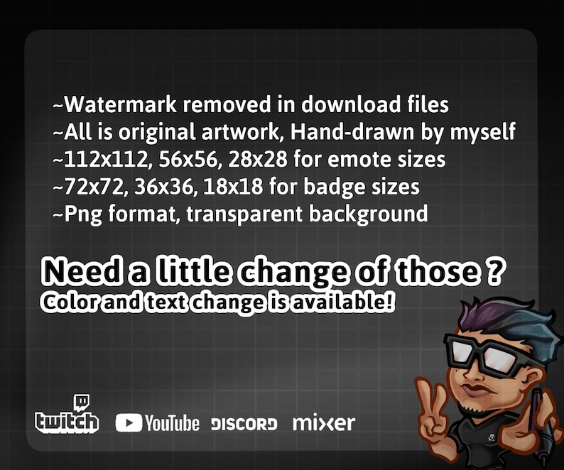8x Mafia Gangster Twitch Emotes (digital Download) - Etsy