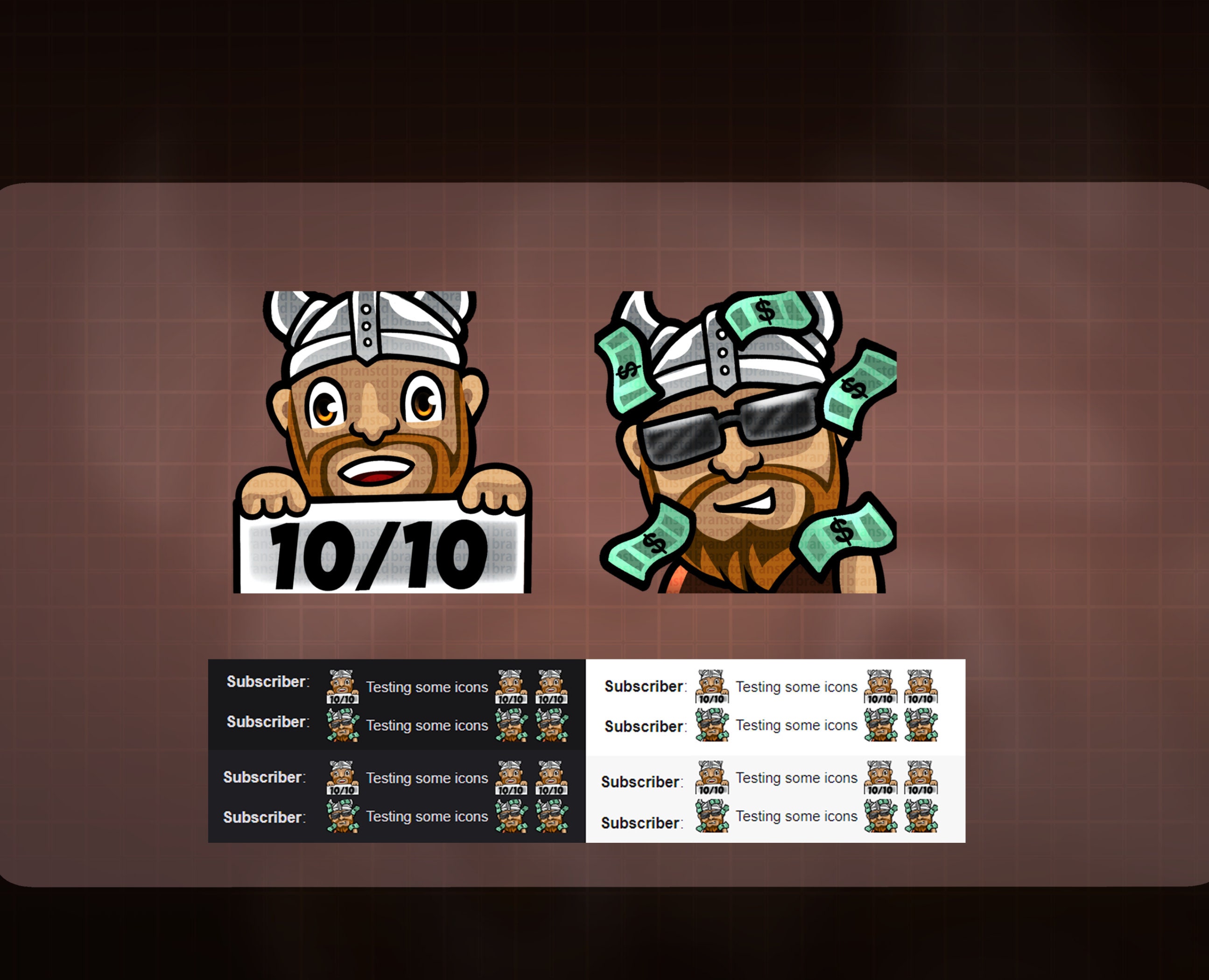 8x Viking Twitch Emotes Viking Twitch Emotes Warrior Twitch Emotes - Etsy