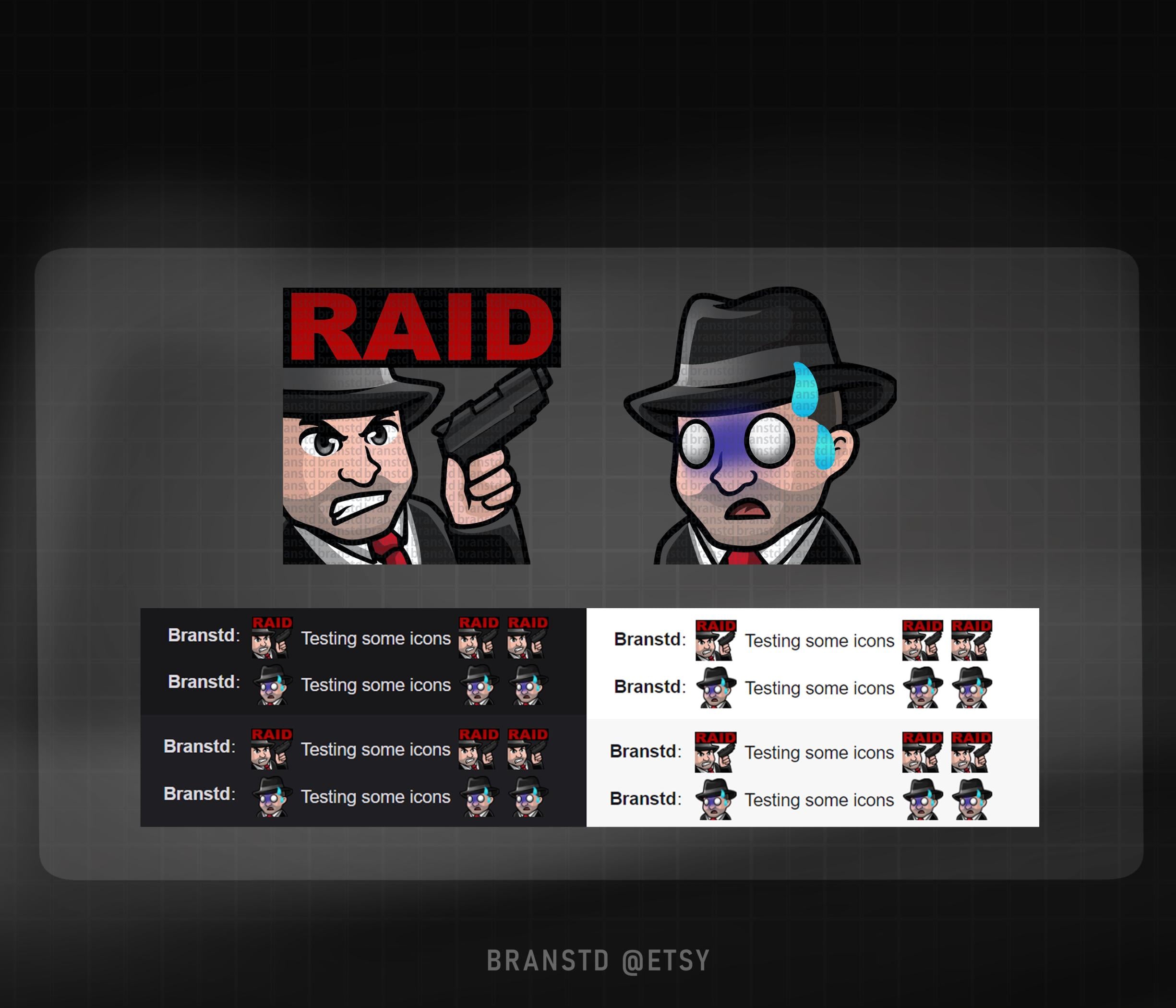Mafia Twitch Emotes: Gangster Stream Emotes (digital Download) - Etsy