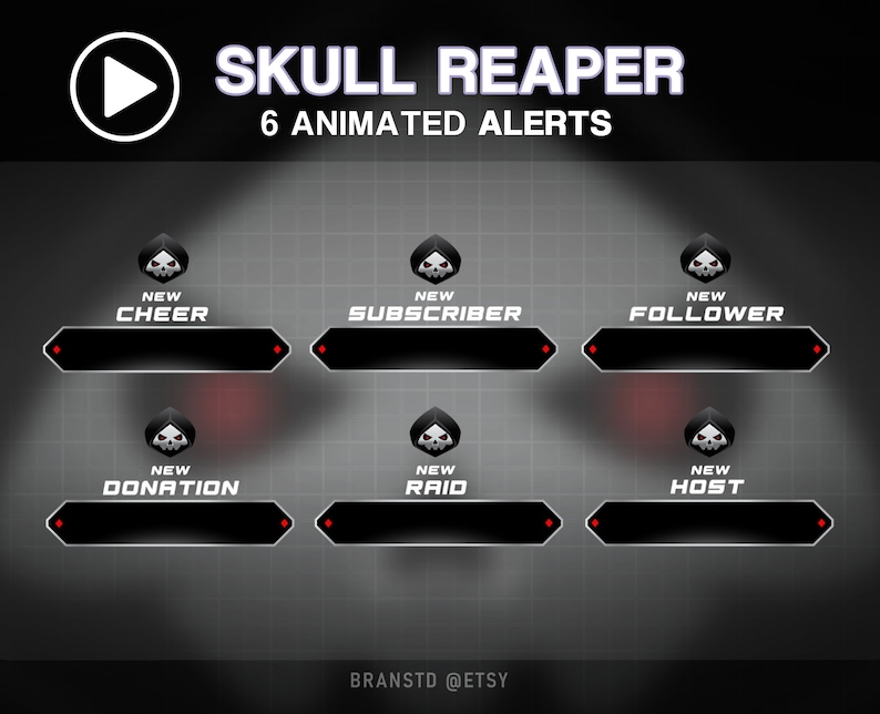 Skull Reaper Stream Pack - Stream Package - Skull Reaper Screens ...
