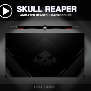 Skull Reaper Stream Pack - Stream Package - Skull Reaper Screens ...