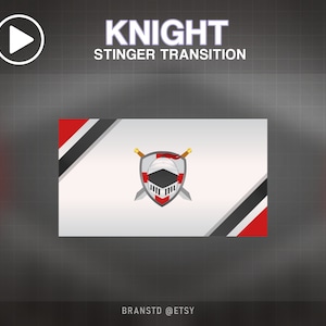 Knight Stream Pack - Stream Package - Knight Screens - Knight Twitch ...