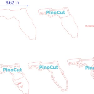 Florida SVG, 3D Layered Tropical Florida Sign, Laser Cut Files, Dxf-ai ...