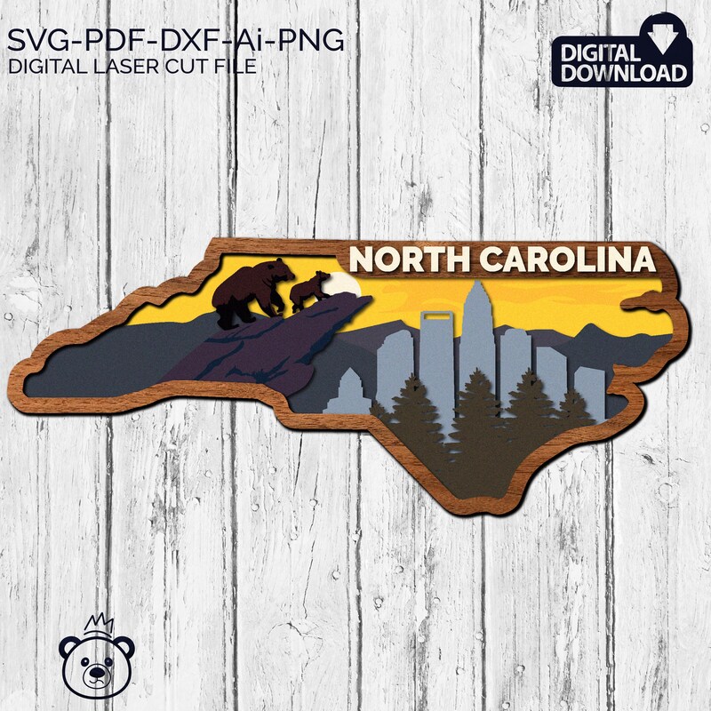 North Carolina Sign - Etsy