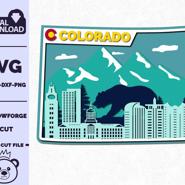 Colorado Svg - Etsy