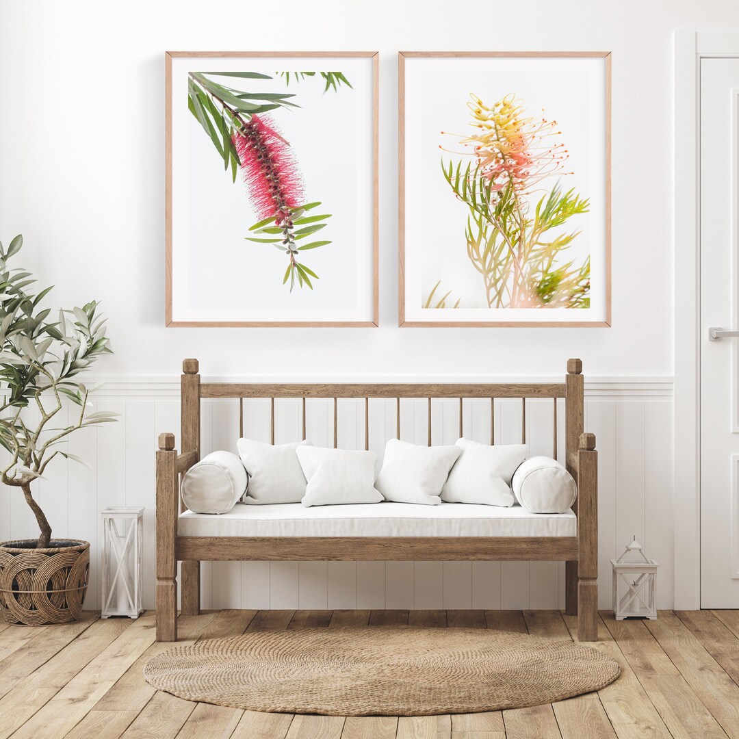 Australian Native Flower Print Set | Set of 2 Australian Flora ...