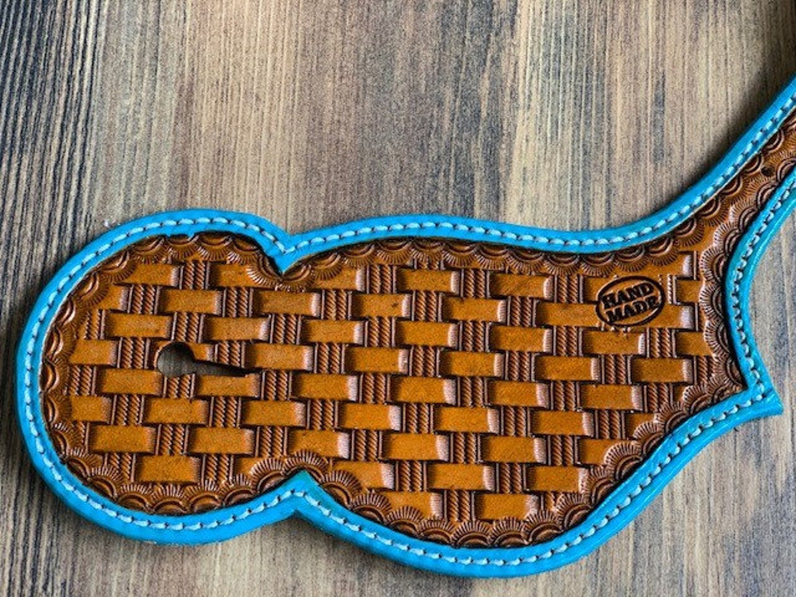 Hand Tooled Western Leather Spur Straps / Adult Size Spur | Etsy