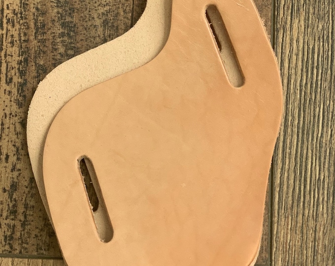 DIY Precut Pancake Knife Leather Sheath / Pancake Knife Sheath Material ...