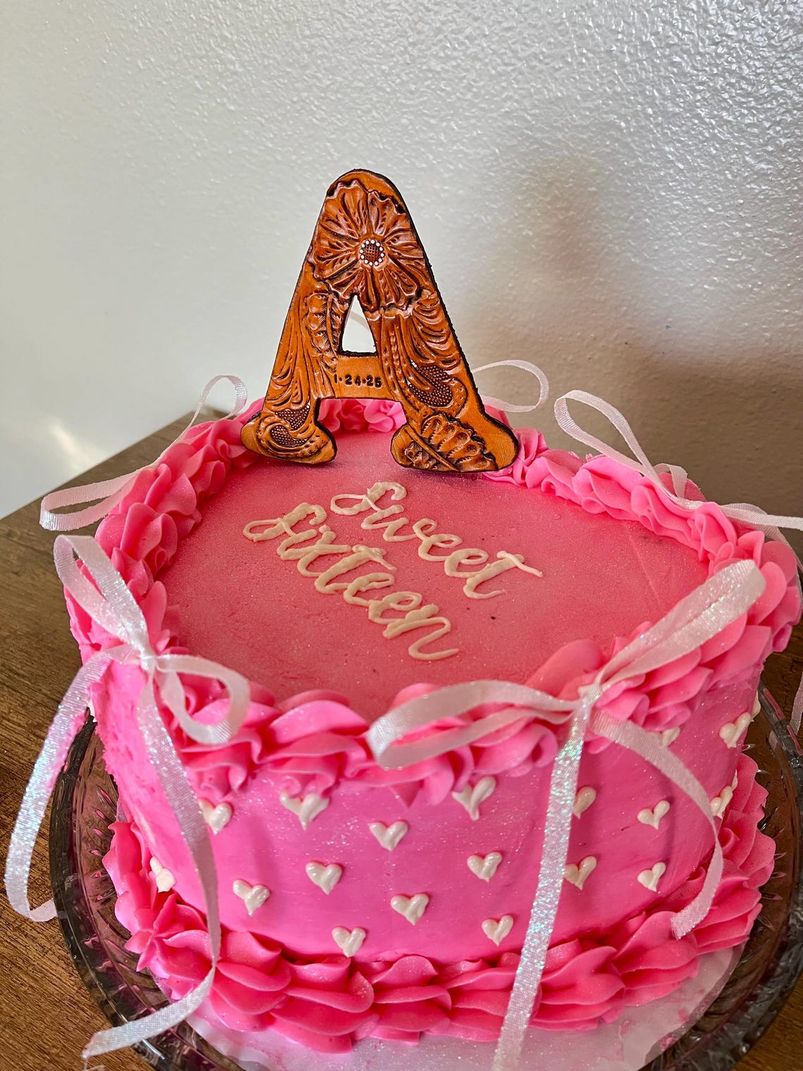 Leather Wedding Cake Topper - Etsy